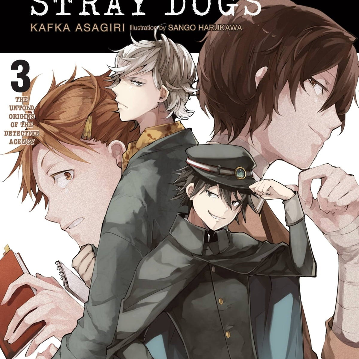Bungo Stray Dogs (Light Novel) Vol 3 : The Untold Origins of the Detec ...